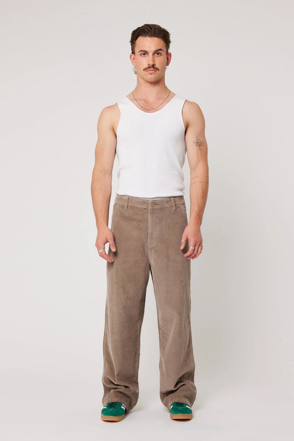Ezy Cord Pant - Stone